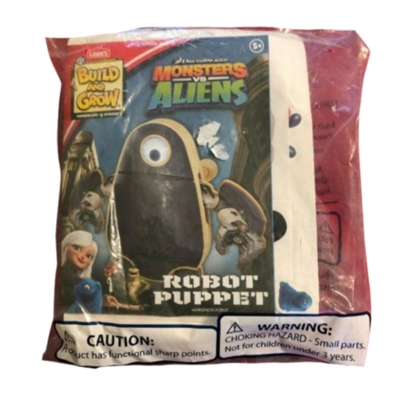 Monsters vs aliens | Toys | Lowes Monsters Vs Aliens Build Grow Wood ...